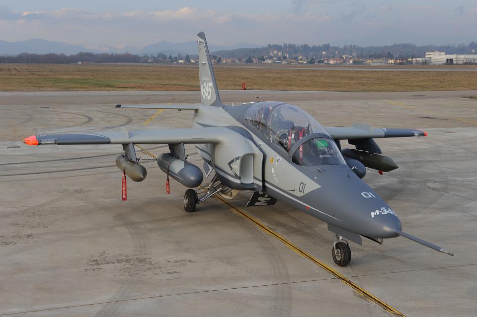M 345 Training Aircraft Leonardo Aircraft